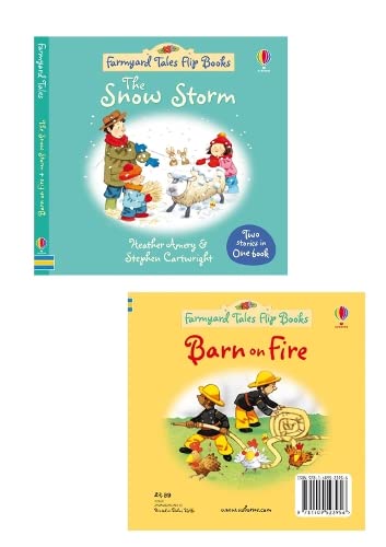 The Snow Storm/Barn on Fire (Farmyard Tales Flip Books): amery-heather ...