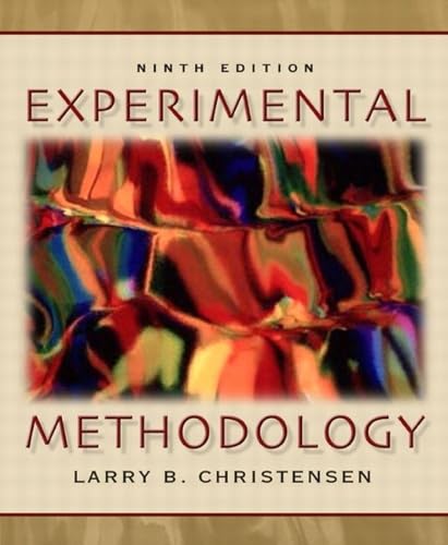 Amazon.com: Experimental Methodology (9th Edition): 9780205393695 ...