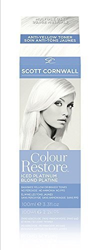 Scott Cornwall Color Restore Toner, Iced Platinum, 3.3 fl. oz. : Amazon ...