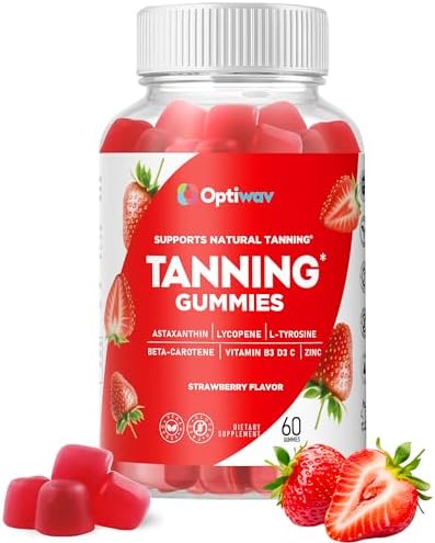 Amazon.com: Optiwav Tanning Gummies for Women - Self Tan Supplement ...