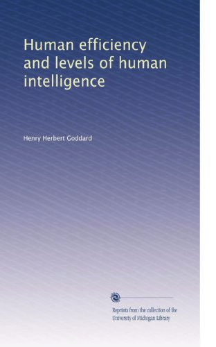 『Human efficiency and levels of human intelligence』｜感想・レビュー - 読書メーター