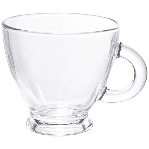 Buy SGAC R2 Majestic Glassware Cup Saucer 100ml (Set of 6) Online at ...