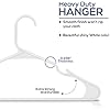 Amazon.com: Utopia Home Plastic Hangers 50 Pack - Perfect for Clothes ...