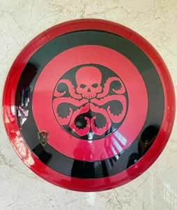 Amazon.com: Safa manufactures Captain America Hydra Shield Red Skull ...