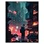 Amazon.com: My Vinyl Story Cyber Punk City Wall Art Print Poster Modern ...
