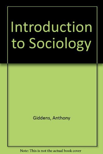 Amazon.com: Introduction to Sociology: 9780393957532: Giddens, Anthony ...