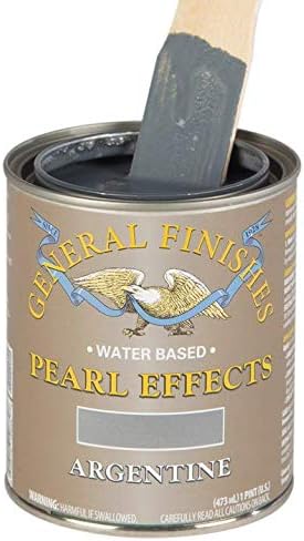 General Finishes Pearl Effects, 1 Pint, Argentine - Amazon.com