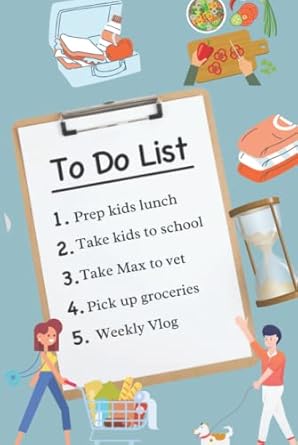 To Do List Notepad 5.5x8.5, Simple Checklist, Simple Design for ...