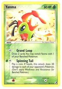 Buy Pokemon - Yanma (50) - EX Unseen Forces Online at Low Prices in ...
