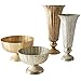 Amazon.com: Accent Decor Distressed Gold Metal Compote Bowl | Gold ...
