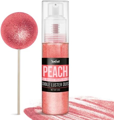 Amazon.com: Edible Glitter Spray, Edible Luster Dust, 6 Colors, Edible ...