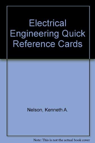 Amazon.com: Electrical Engineering Quick Reference Cards: 9780912045214 ...