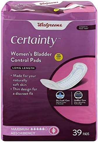 Amazon.com: Certainty Women's Underwear, Maximum Absorbency Medium (44 ...
