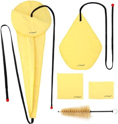 Amazon.com: Saxophone Cleaning Cloth Kit, for Alto Tenor Soprano Sax ...