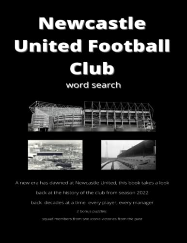 Newcastle United Football club Word search: Word search great - Want It All