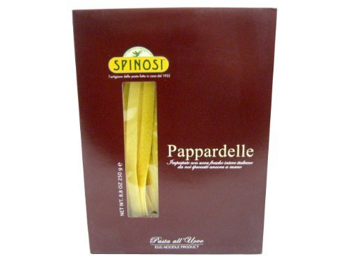 Amazon.com : Spinosi Italian Egg Pasta Pappardelle : Grocery & Gourmet Food