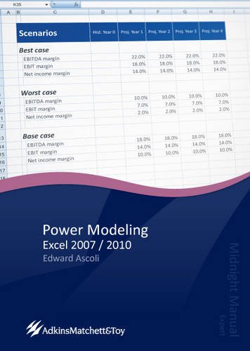 Power Modeling Excel 2007 / 2010: Midnight Manual: Ascoli, Edward ...