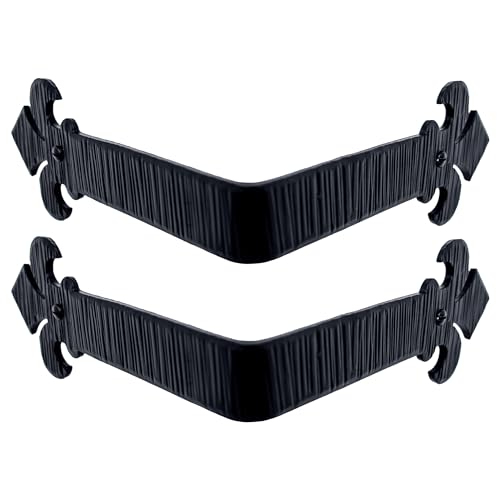 Amazon.com: 2 Pack - 6 Inch Metal Corner Bracket for Furniture - Black ...