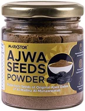 Amazon.com : Fett Ajwa Dates Seeds Powder - 100g - Nature's Multi ...