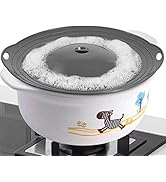 Amazon.com: Silicone Boil Over Spill Stopper Lid - FDA Food Grade, BPA ...