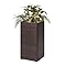 Amazon.com : SUNNYPARK 2 Pack Tall Planters for Outdoor Plants Rattan ...