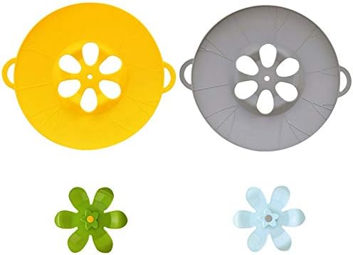 Amazon.com: 1 X Boil Over Safeguard - Silicone Lid Stops Pots and Pans ...