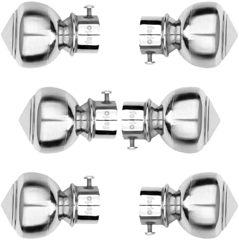 FERIO Stainless Steel Curtain Bracket Parda Holder for Door and Window ...