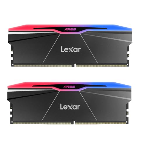 Lexar Ares RGB 2nd Gen 48 GB (2 x 24 GB) DDR5-7600 CL38 Memory ...