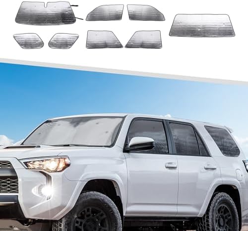 Amazon.com: Jimen Compatible with Toyota 4Runner 2010-2023, 8PCS Car ...