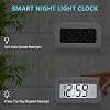 Amazon.com: 2023 Upgraded Digital Alarm Clock, 4.3" LED Display with ...