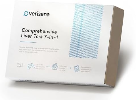 Amazon.com: Verisana Liver Test – at-Home Liver Health & Function Check ...