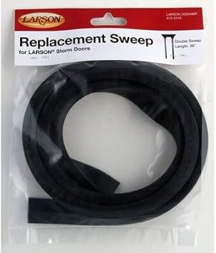 Amazon.com: LARSON 37-1/4-in Black Storm Door Sweep : Tools & Home ...