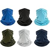 4 Pack Neck Gaiter Breathable Bandana Mask for Outdoor Protection ...