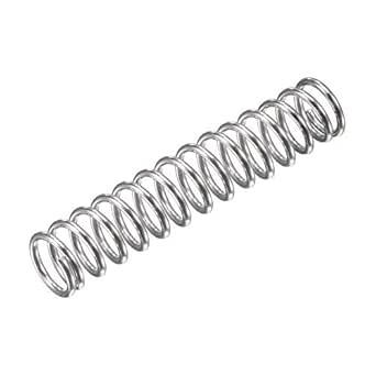 uxcell Compression Spring,304 Stainless Steel,8mm OD,1mm Wire Size ...