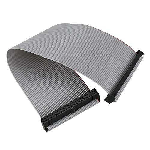 2pcs 2.54mm 40-Pin Female to Female IDE PATA Flat Ribbon Cable 20cm ...