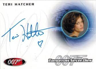 James Bond Autographs & Relics Autograph Card A111 Teri Hatcher as ...