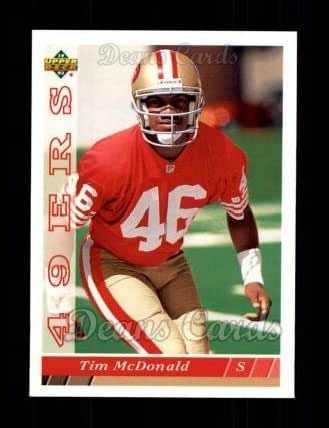 Amazon.com: 1993 Upper Deck # 462 Tim McDonald San Francisco 49ers ...