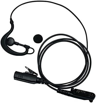 D-shape Radio Earpiece Motorola Two-Way Radio Earpiece With Mic - D ...