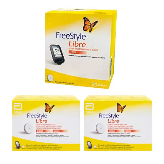 Freestyle Libre. Sistema flash de monitoreo de glucosa (1 Lector + 2 ...