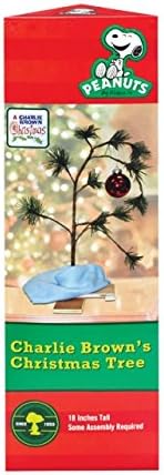 Amazon.com: ProductWorks Charlie Brown Tree 24" : Home & Kitchen