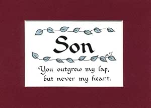 Amazon.com: Calligraphy Company Son Saying Home Decor Wall Sign : Home ...