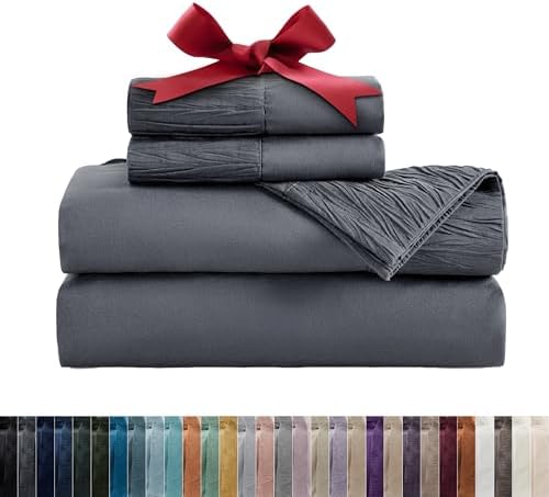 Amazon.com: Utopia Bedding Full Bed Sheets Set - 4 Piece Bedding ...