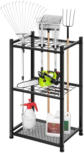 Amazon.com: FZK Garden Tool Organizer,Garage Storage,Garden Tool ...