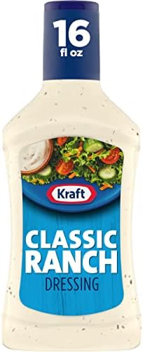 Amazon.com : Kraft Classic Ranch Salad Dressing (16 fl oz Bottle ...