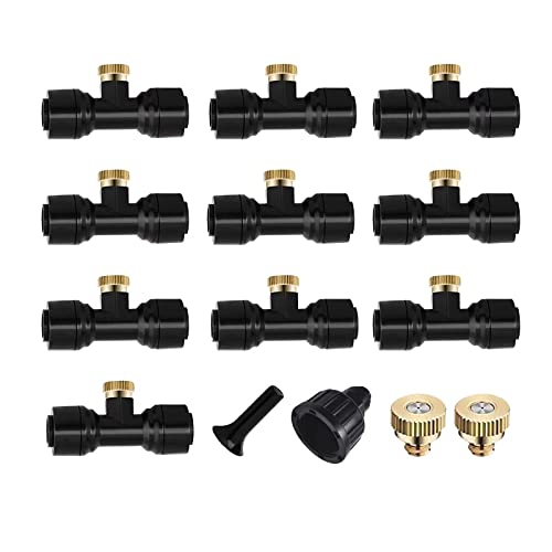 Snapklik.com : NA24 Brass Nozzles Set, Including 12 Brass Nozzles, 10 1 ...