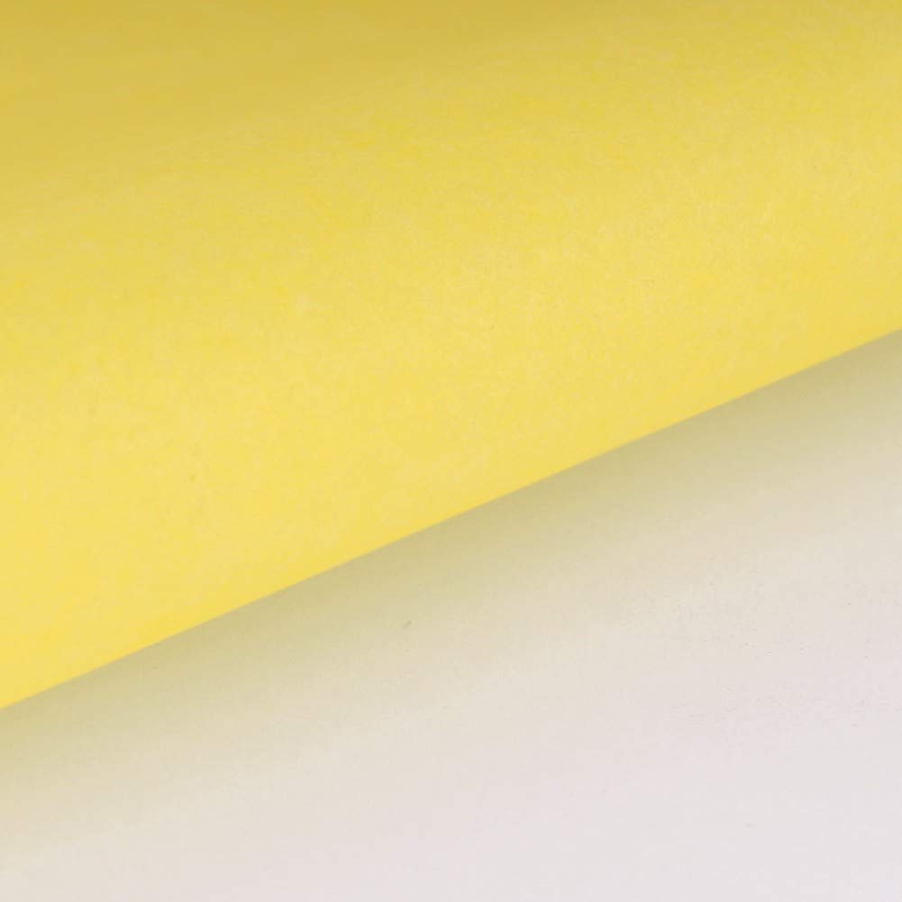 Snapklik.com : 100 Sheets Yellow Tissue Paper Bulk, 20x15 Inches Double ...