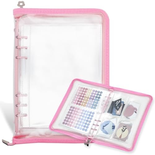 Amazon.com: NOCAFI Sticker Organizer Binder Storage Book A5 Reusable ...
