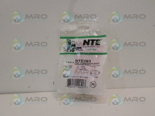 NTE Electronics NTE283 NPN Silicon Transistor, Horizontal Output, Switch, TO3 Type Package, 600V ...