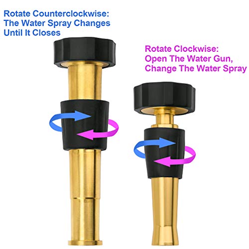Snapklik.com : 2 Pack Water Hose Nozzle And Jet Sweeper Sprayer