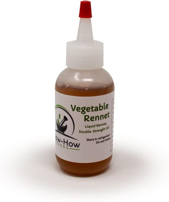 Amazon.com : Liquid Vegetable Rennet (2x, double strength) (2 oz ...